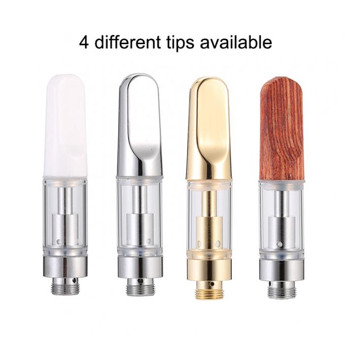 Flat Tip Glass E Cig Atomizer THC Oil Electronic Cigarette Tanks